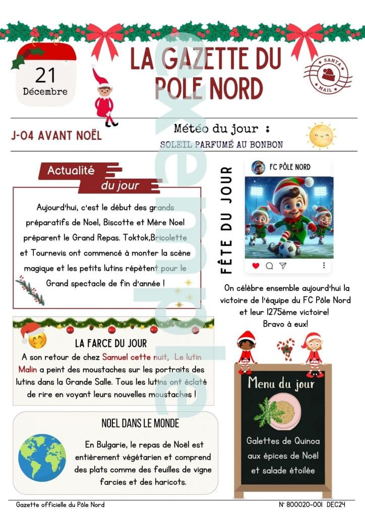 La gazette du pôle nord - Les lutins farceurs