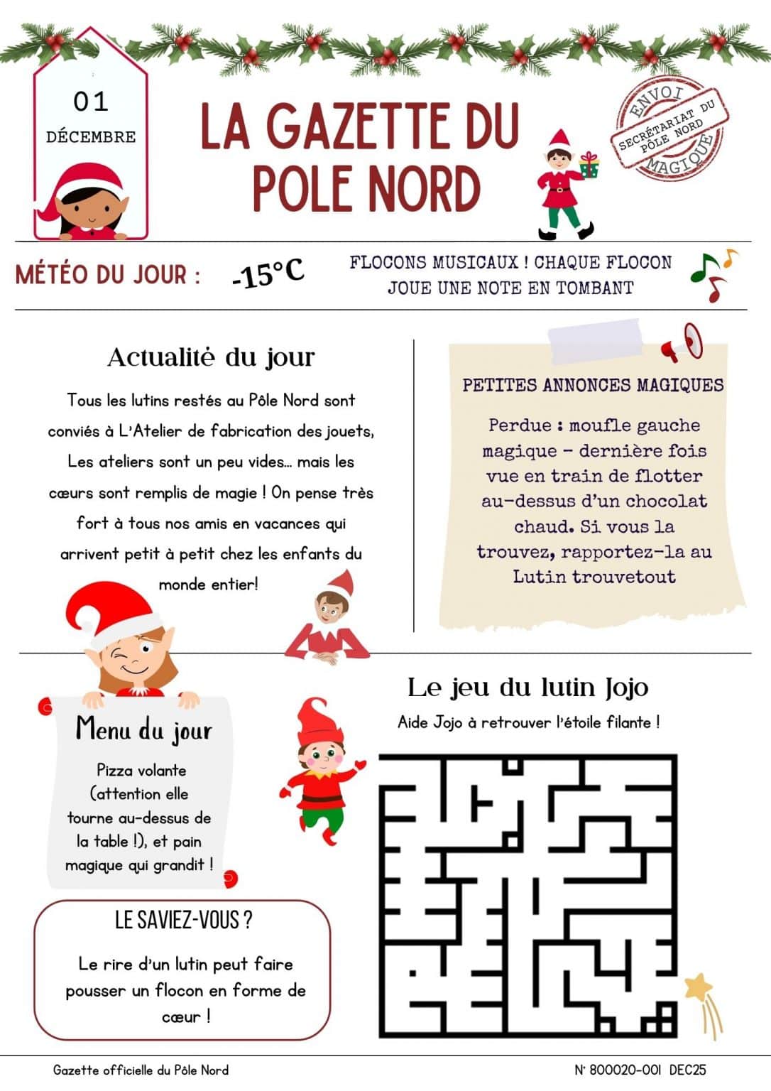Kit lutin farceur PDF : Kit complet personnalisé - Les lutins farceurs