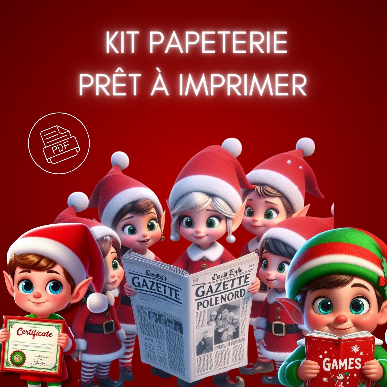 Kit lutin farceur personnalisé - Les lutins farceurs